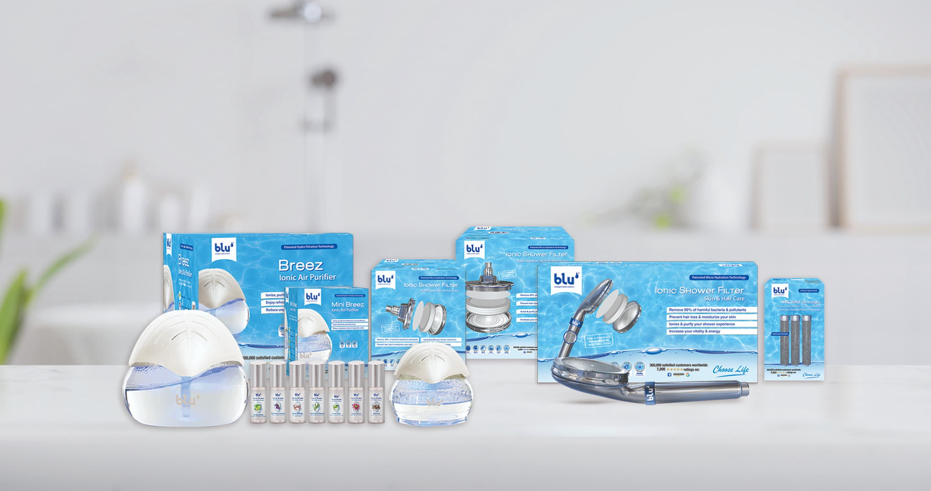 Blu Ionic Shower Filters